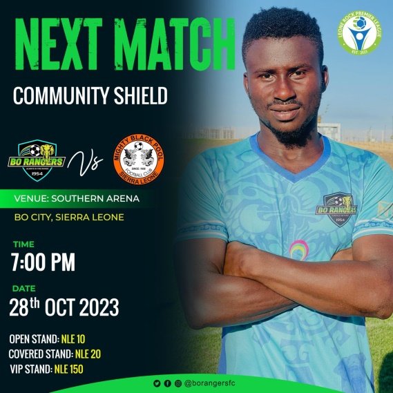 BO Rangers FC, Mighty Blackpool FC Set To Battle For Community Shield ...